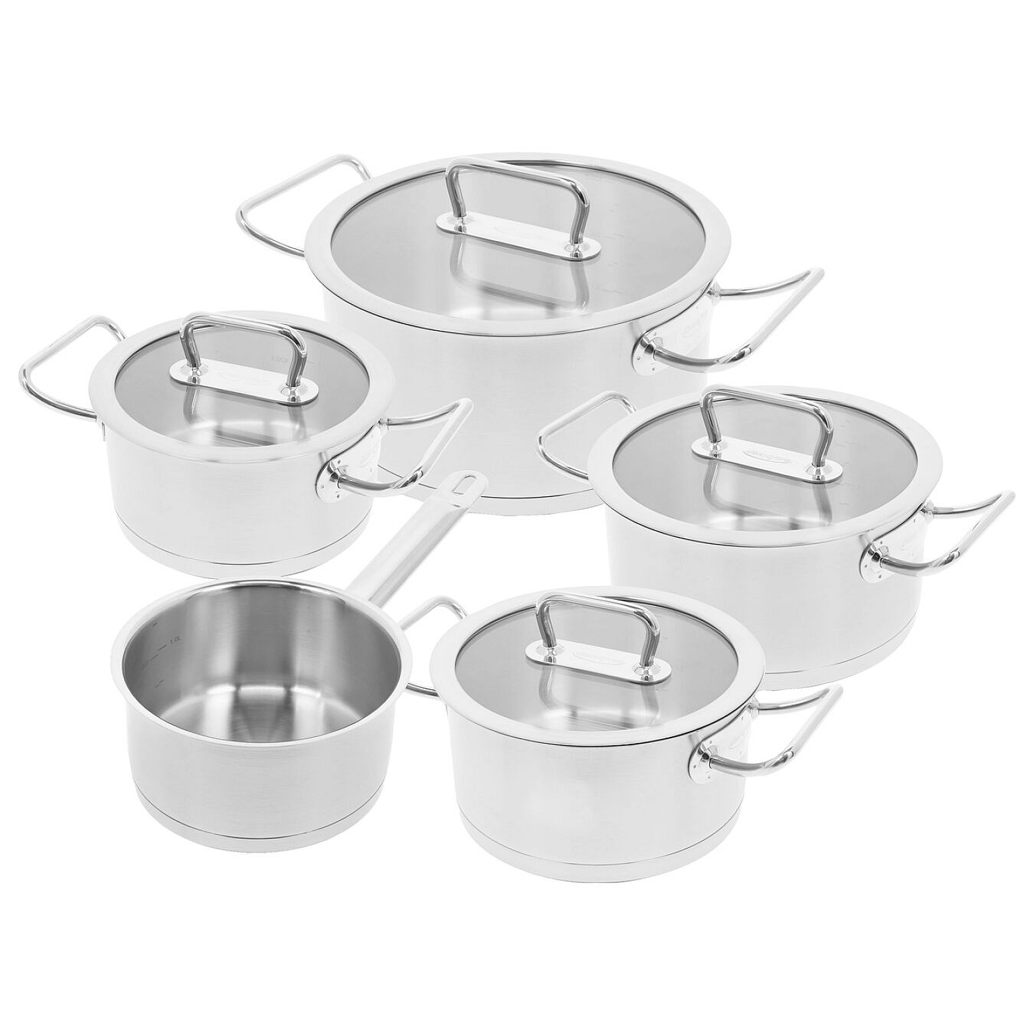 Demeyere Diverto Pannenset 5-delig | Meesterslijpers.nl