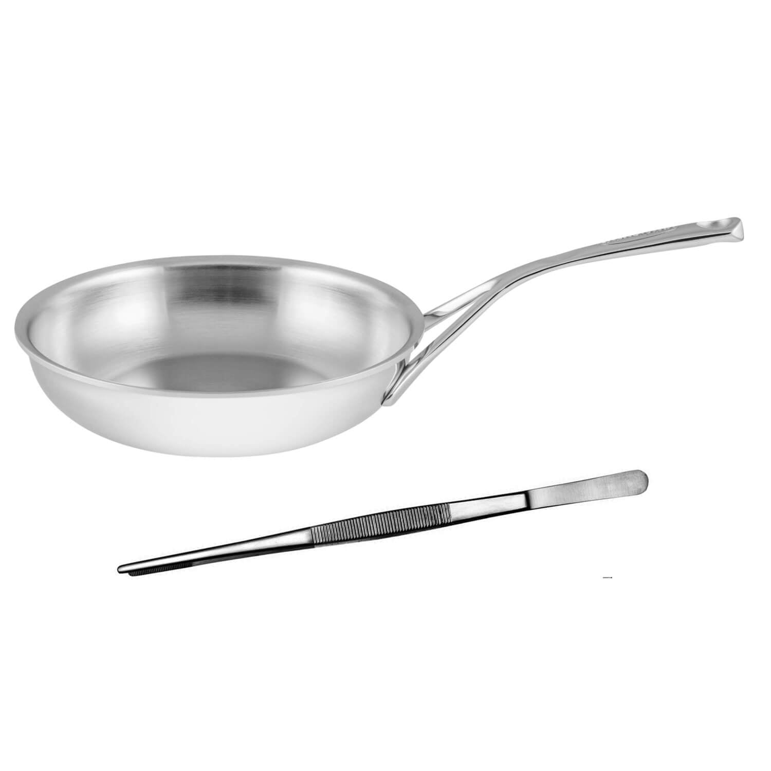 Demeyere Proline 7 Koekenpan 20 cm + Kookpincet | Meesterslijpers.nl