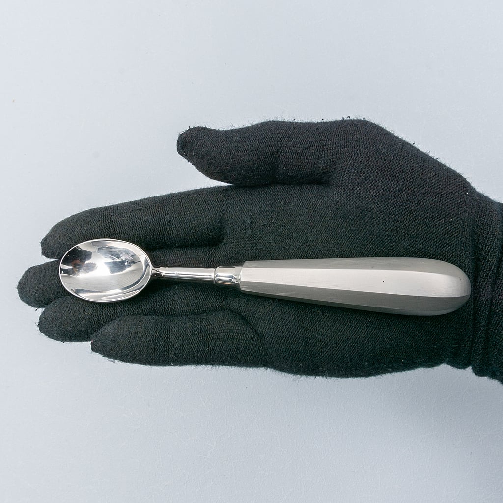 100% Chef Quenelle Spoon Small 16 cm stainless steel - P/64595 ...
