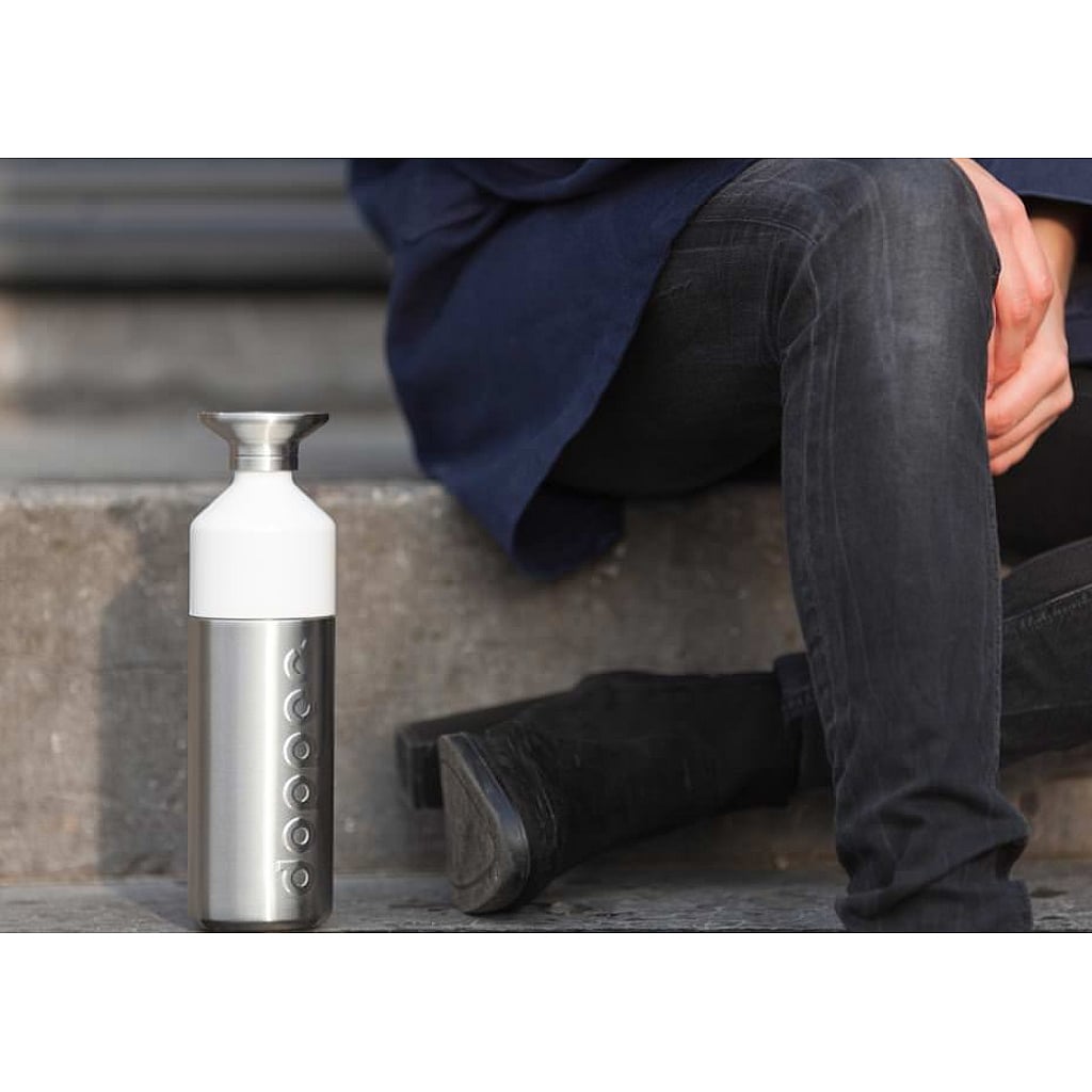 Dopper van Roestvrijstaal en 800 ml - Ook te graveren met naam ...