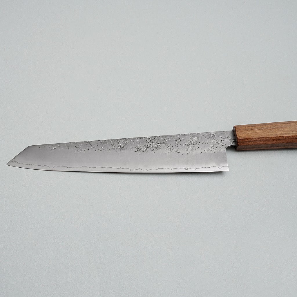 Hatsukokoro Ginrei Ginsan Bubinga Kiritsuke 20.5 cm | Knivesworld.eu