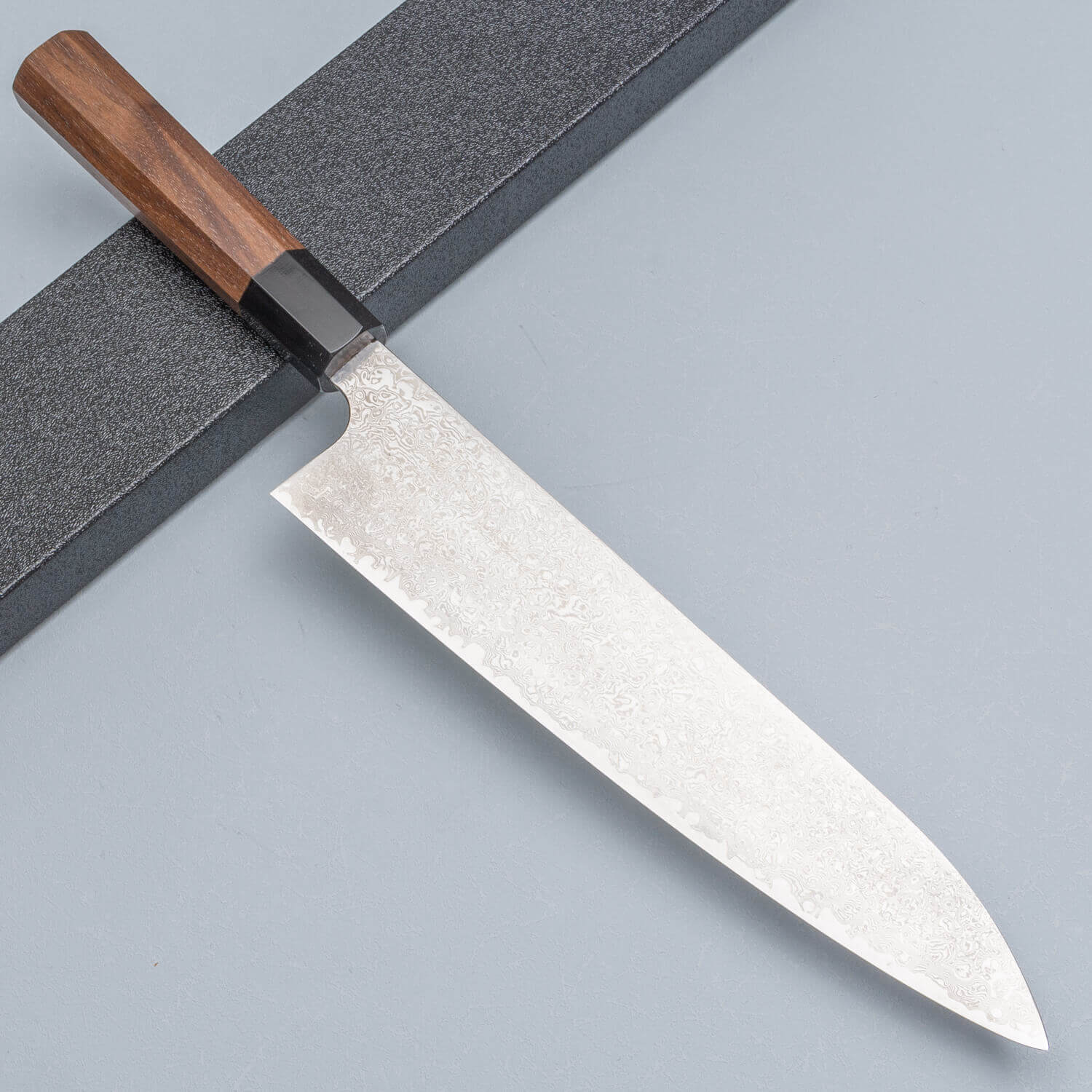 Hatsukokoro Ginyo Ginsan Damast Gyuto 24 cm | Knivesworld.eu