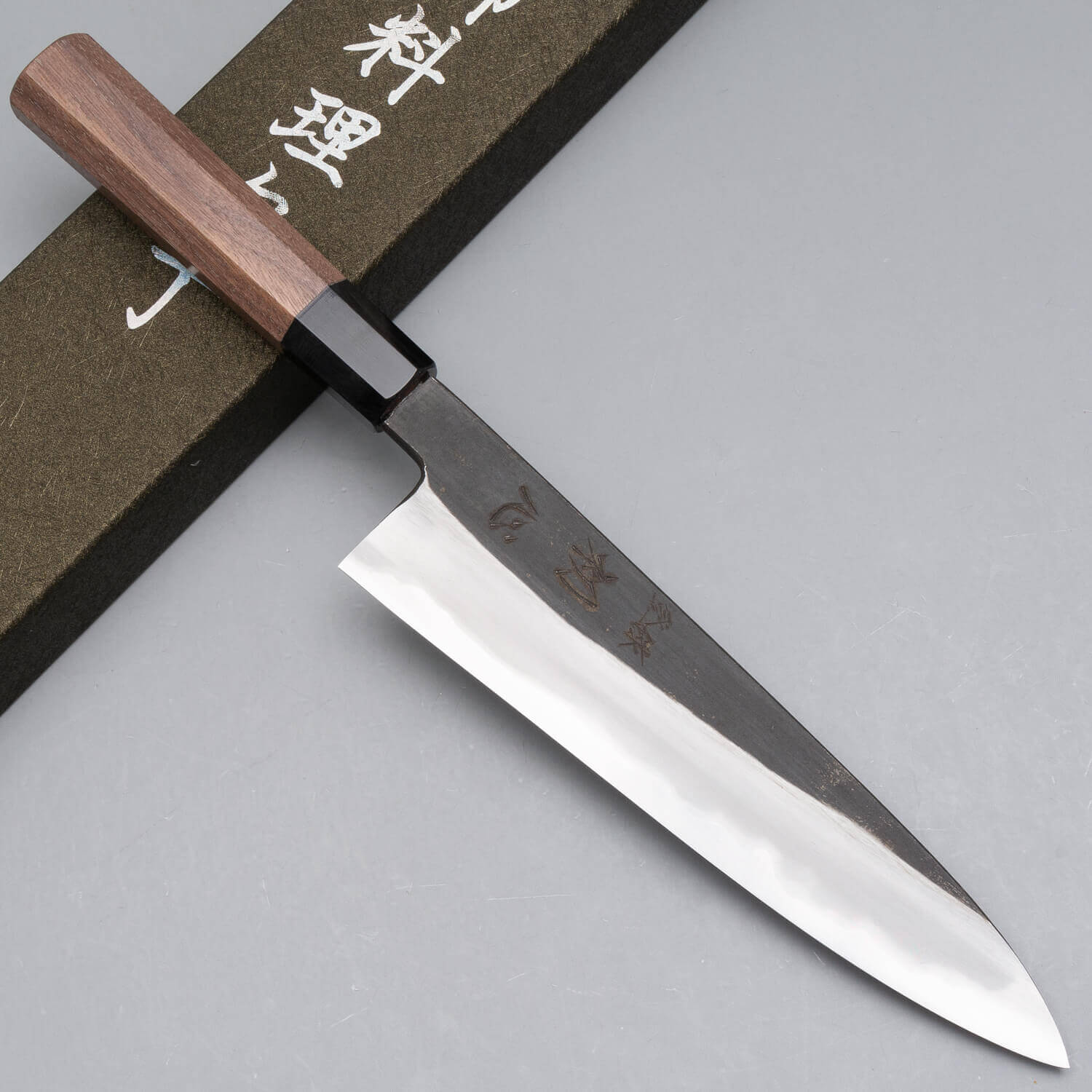 Hatsukokoro Yoake Aogami Gyuto 21 cm | Knivesworld.eu