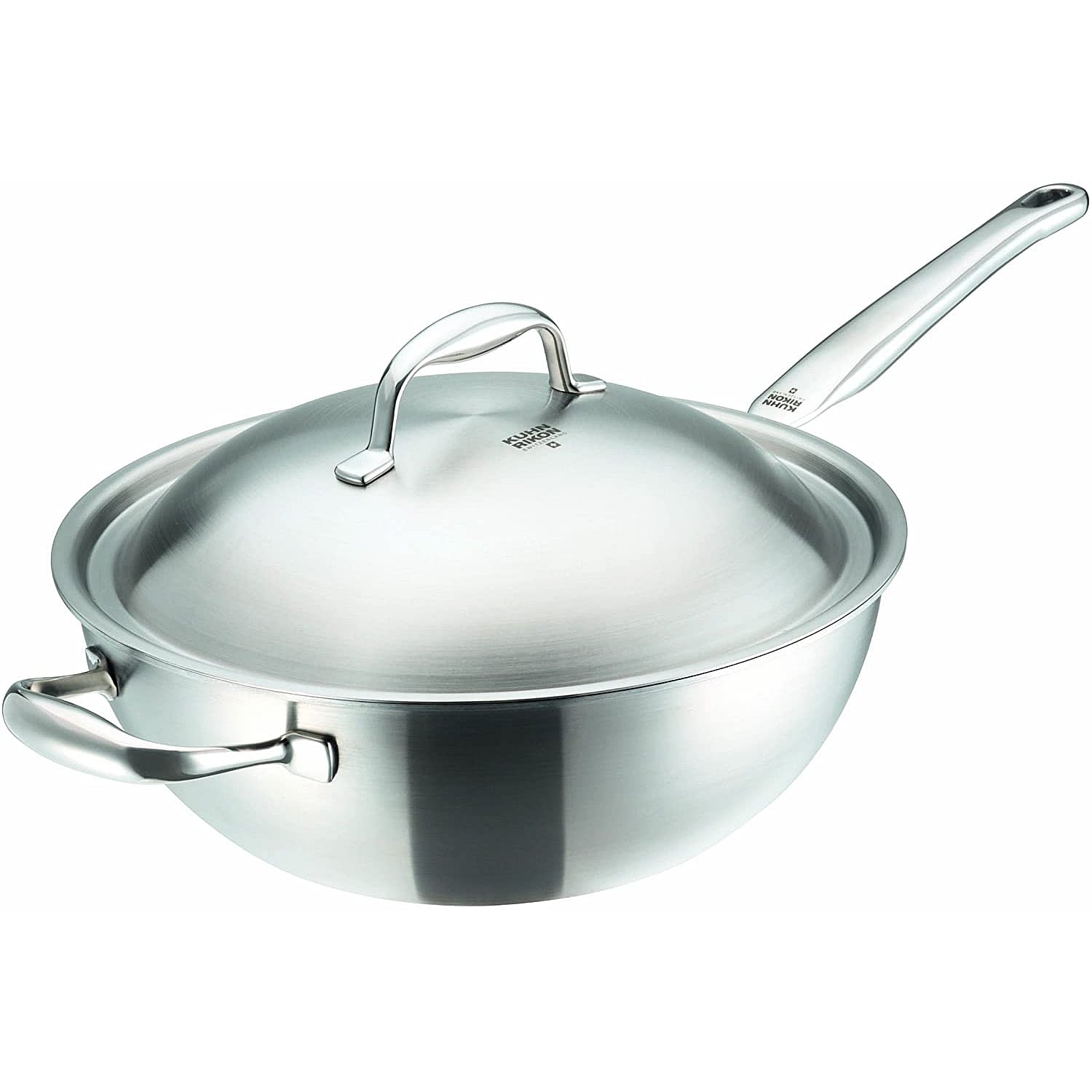 Kuhn Rikon RVS High Dome Wok 28 cm | Meesterslijpers.nl