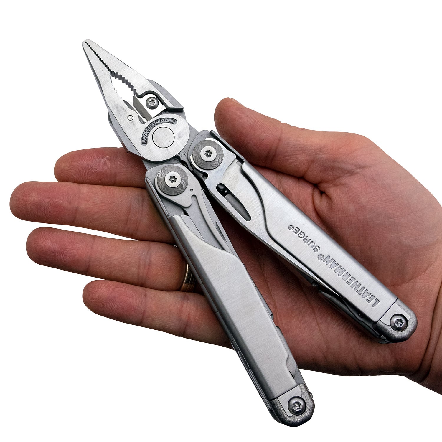 Leatherman Surge · Gratis Gegraveerd met Naam en Logo | Meesterslijpers.nl