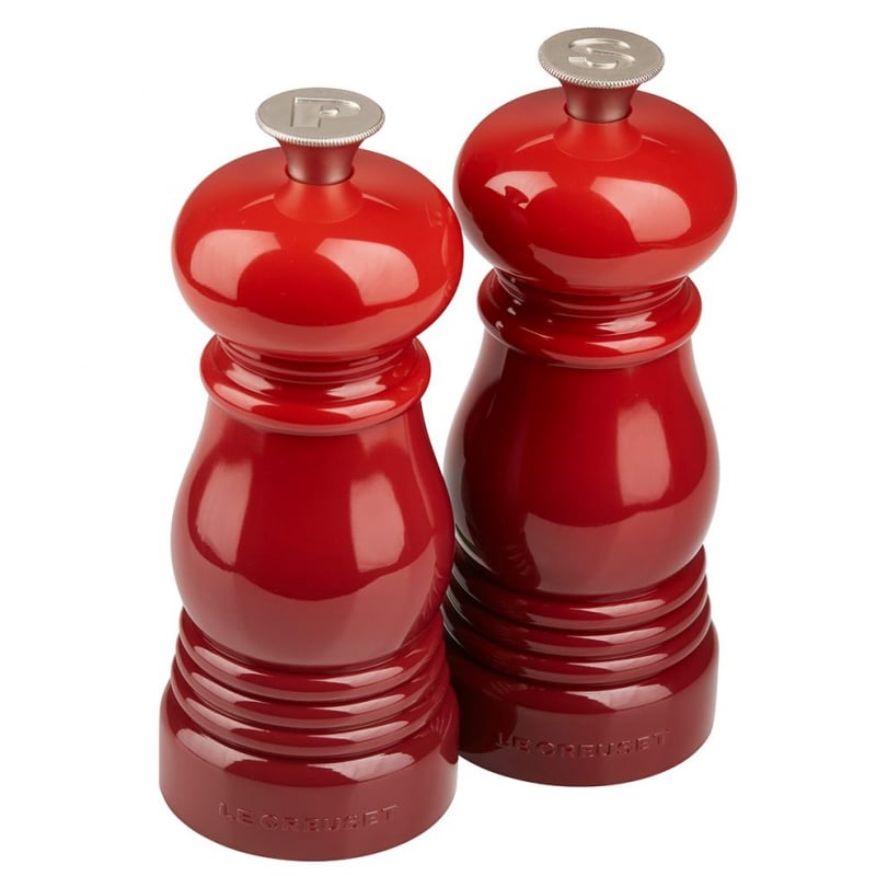 Le Creuset Mini Salt and Pepper Mill 11cm Red