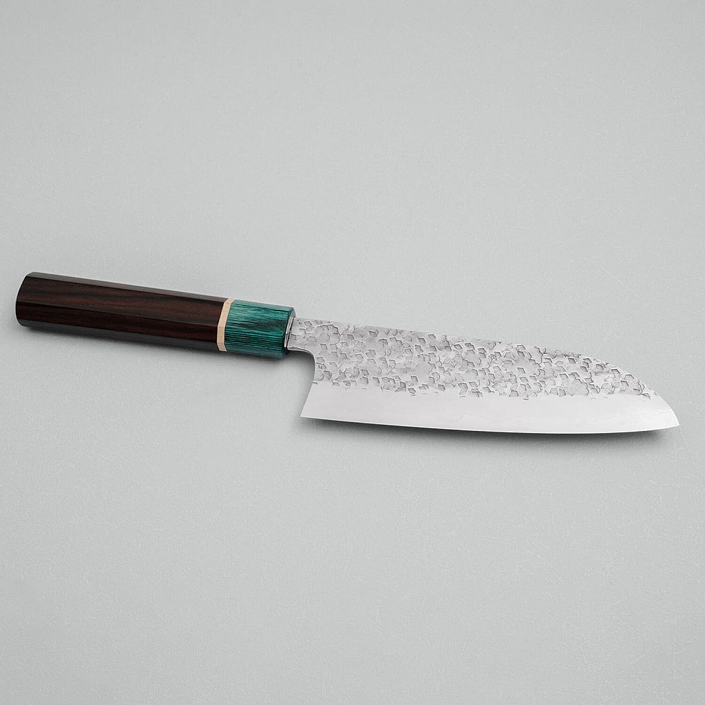 Makoto Kurosaki Samidorizuki Strix Santoku 16.5 cm | Knivesworld.eu
