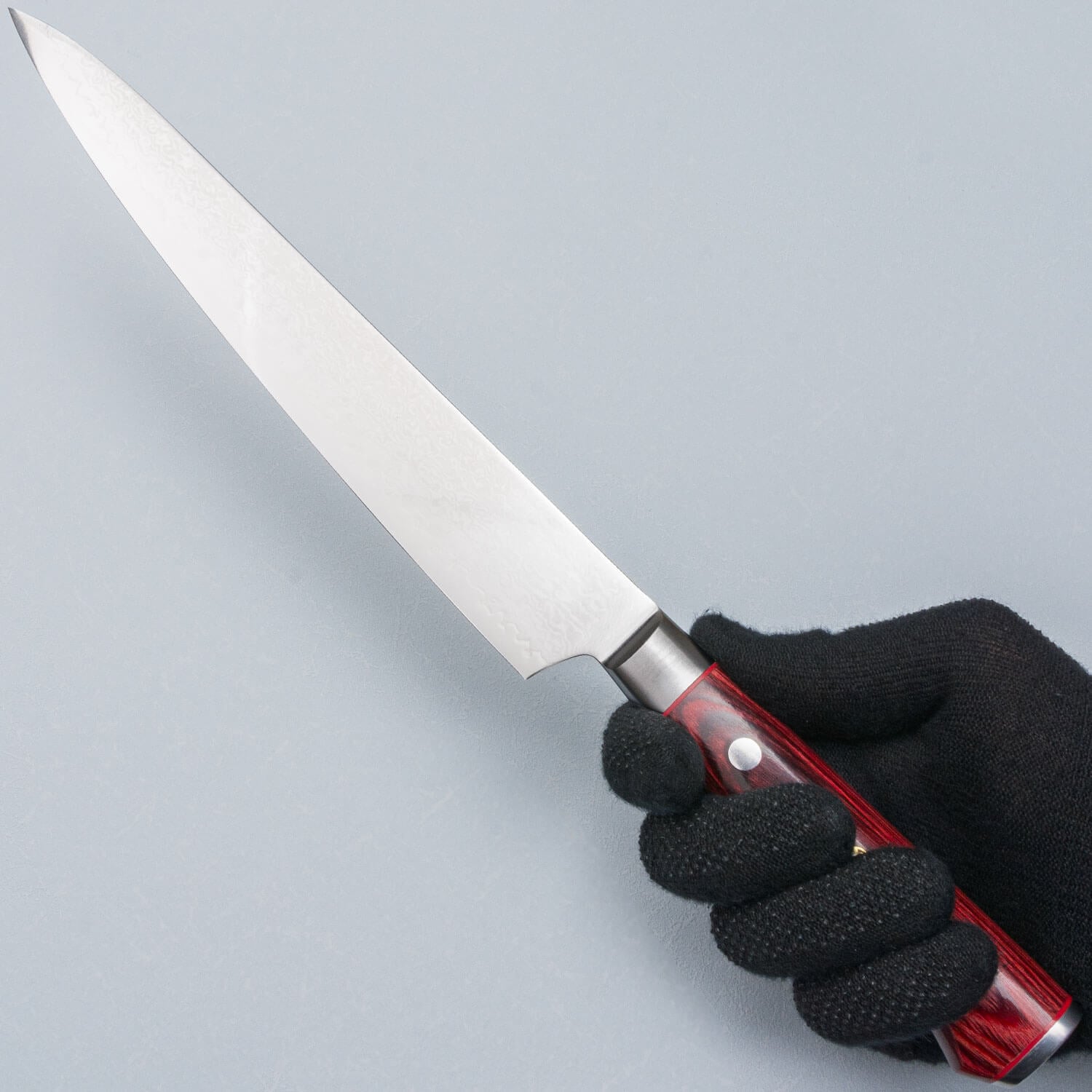 Mcusta Zanmai Classic Pro Red Sujihiki 27 cm - HFR-800D | Meesterslijpers.nl