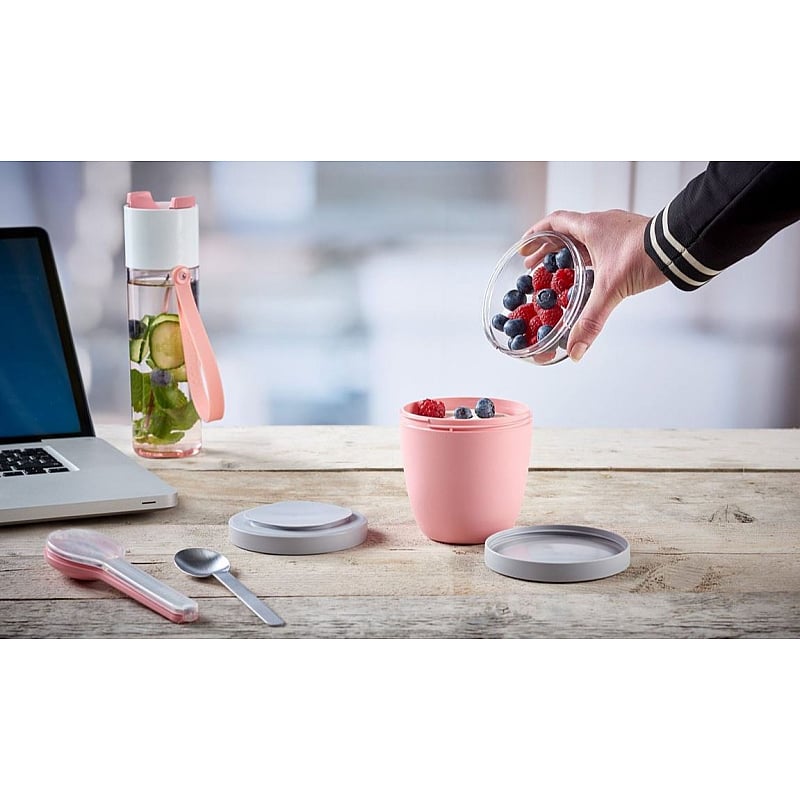 Mepal Lunchpot Ellipse Nordic Pink • Voor je eigen verse lunch ...