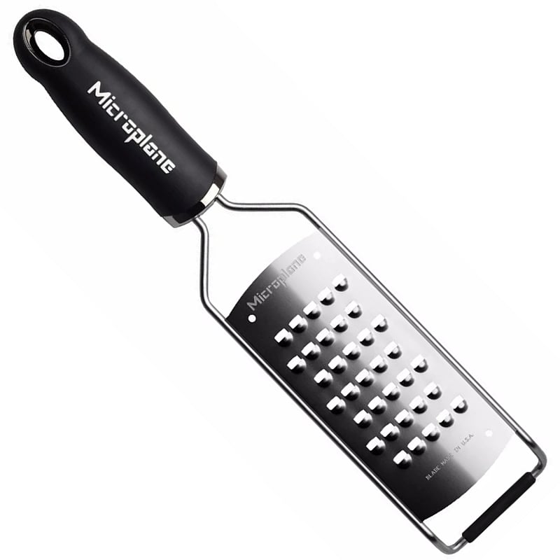 Microplane Gourmet Extra Grove Rasp Met Soft Touch | Meesterslijpers.nl