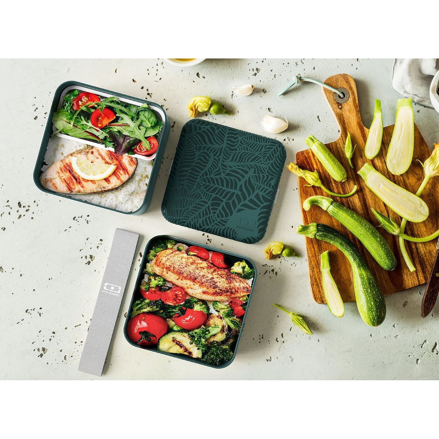 Monbento Bento Square • Lunch Box Jungle | Meesterslijpers.nl