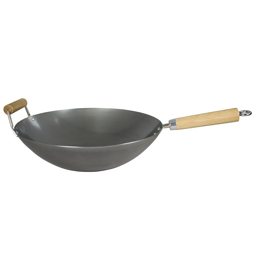 Professional Wok Carbon Steel 34 cm | Knivesworld.eu