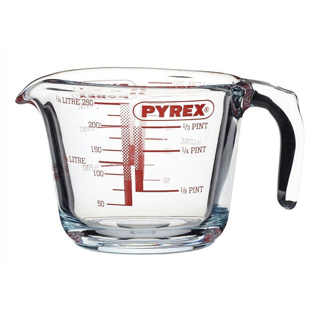 Pyrex Classic Maatbeker 0.25 Liter | Meesterslijpers.nl