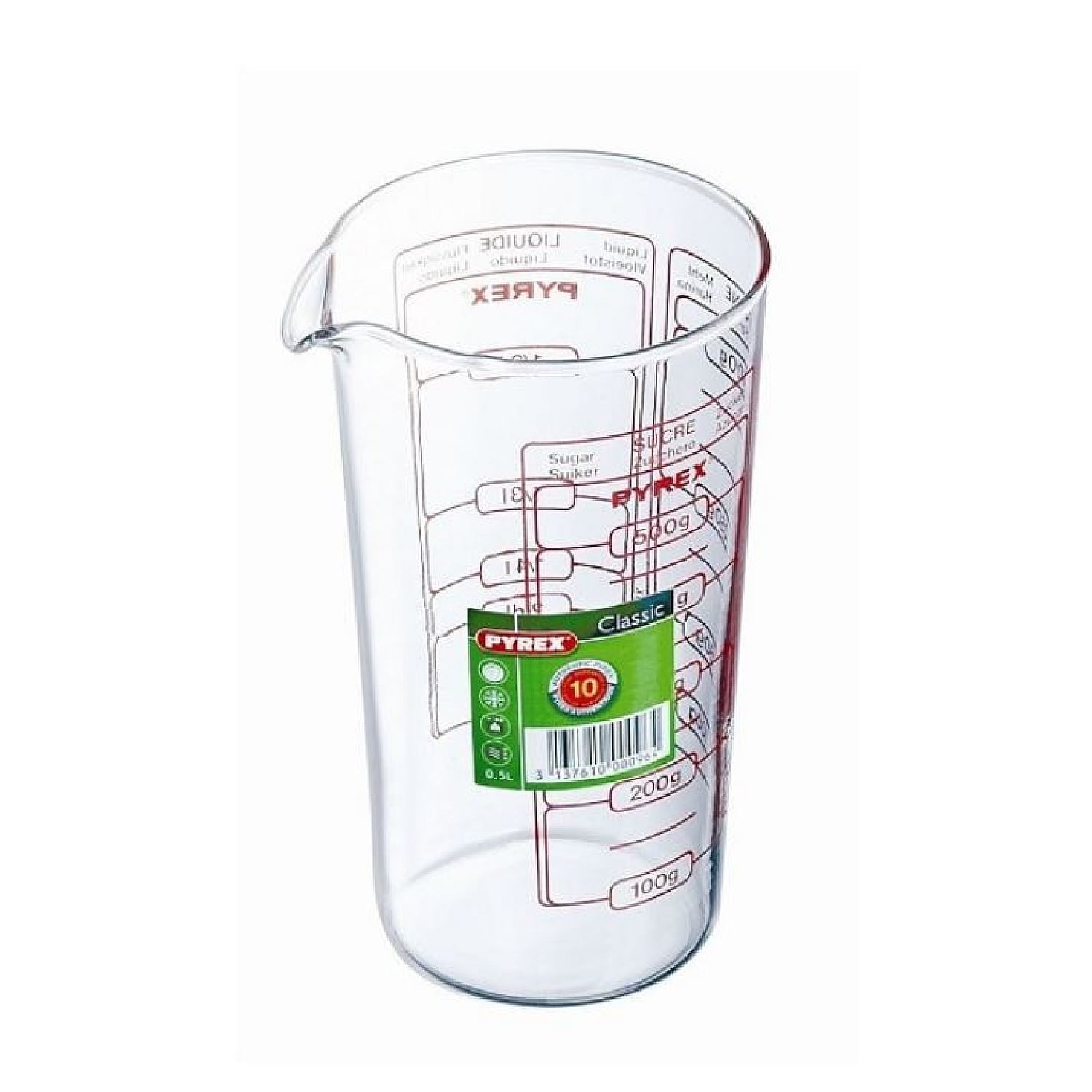 Pyrex Classic Maatbeker 500 ml | Meesterslijpers.nl