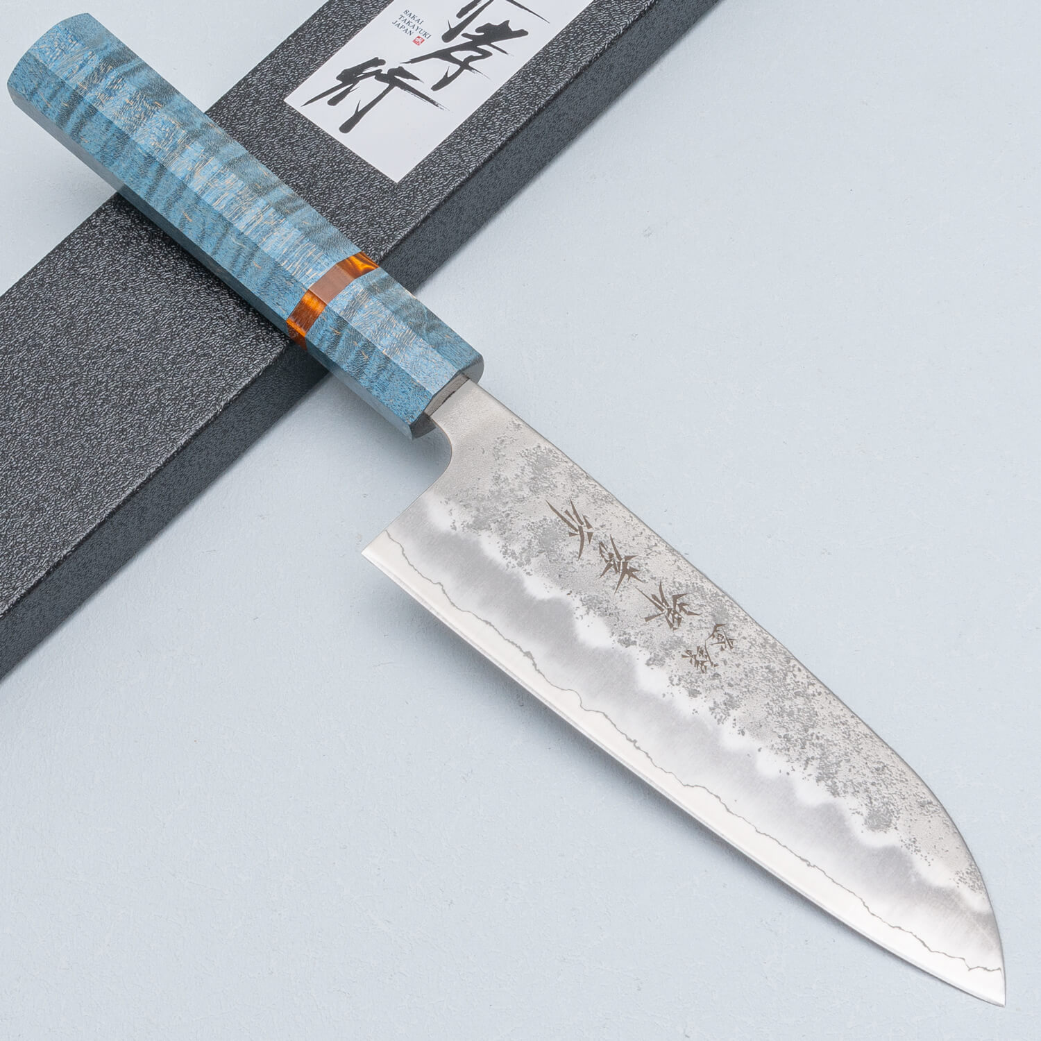 Sakai Takayuki Ginsan AI Santoku 17 cm - ST-ER-AI-GIN-17-sa-CU | Meesterslijpers.nl
