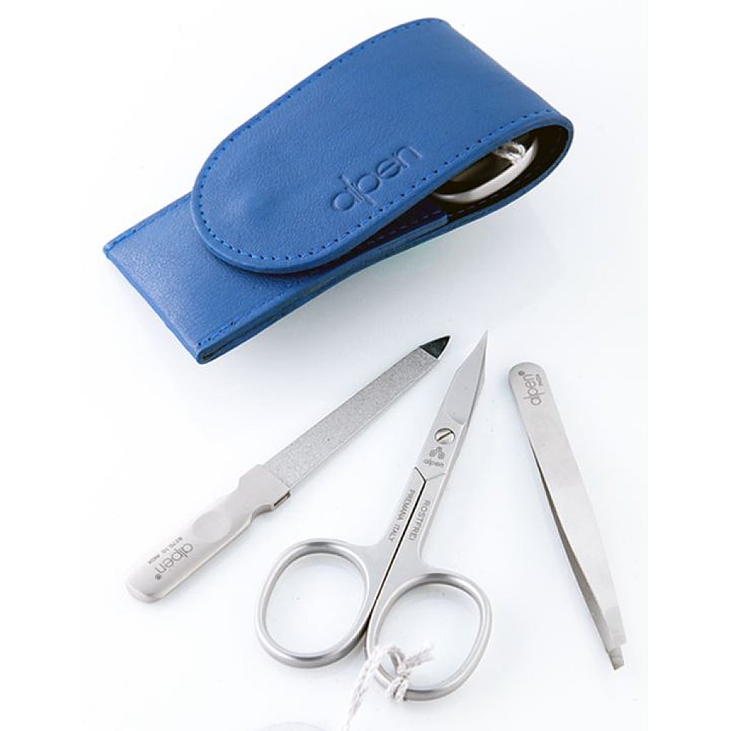 Alpen Manicure set 3-delig Blauw | Meesterslijpers.nl