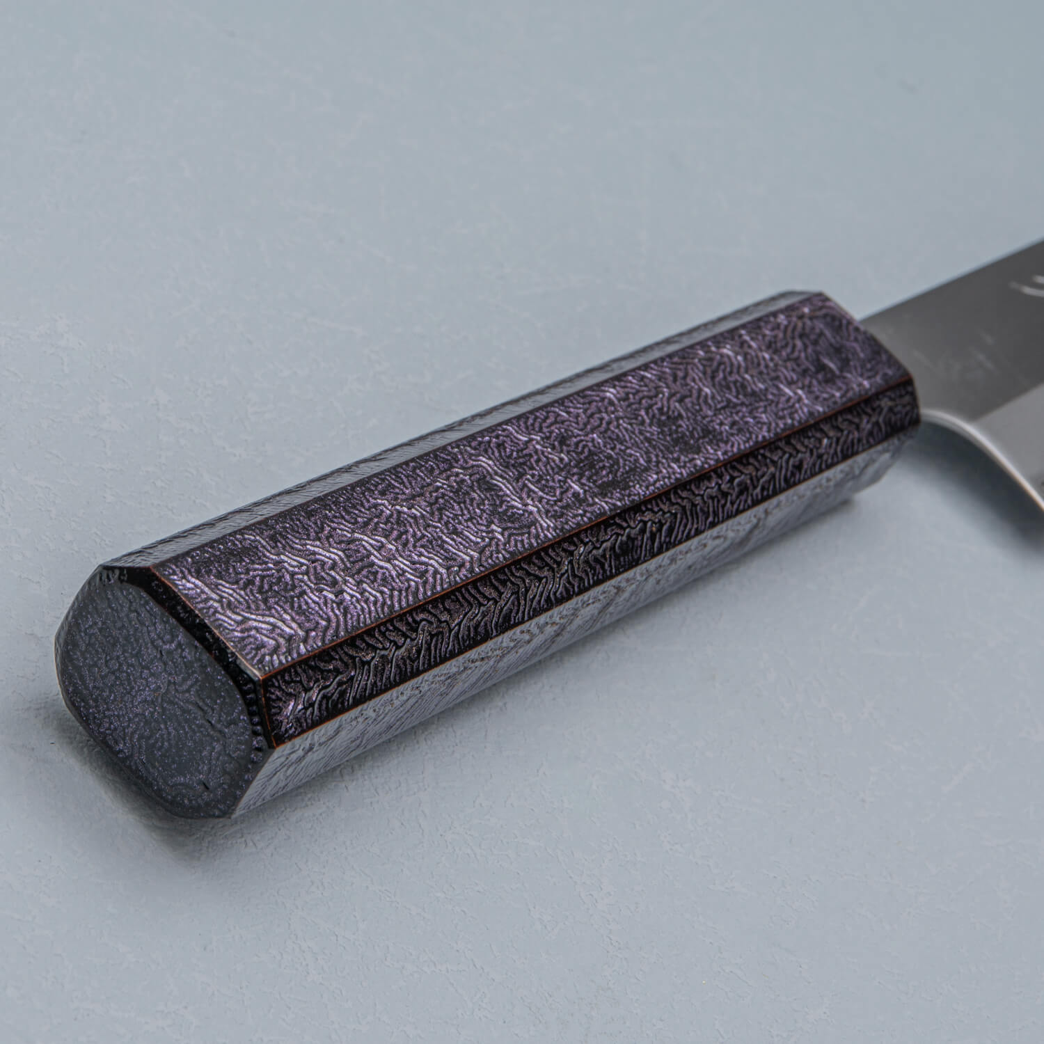 Tsunehisa Shirogami Lacquered Sujihiki 24 cm | Knivesworld.eu