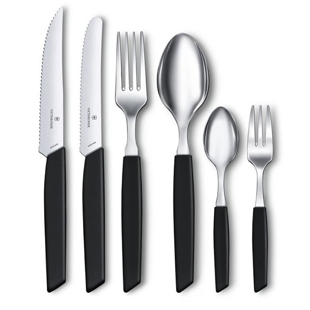 Victorinox Swiss Modern Fork Black | Knivesworld.eu