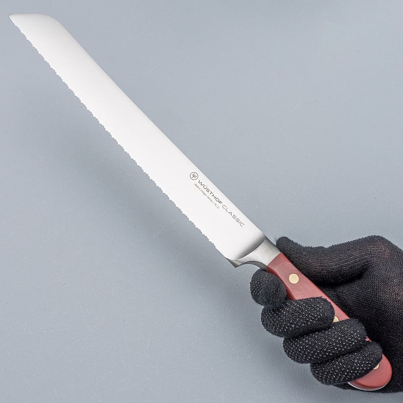 Wusthof Classic Colour Tasty Sumac Broodmes 23 cm | Meesterslijpers.nl